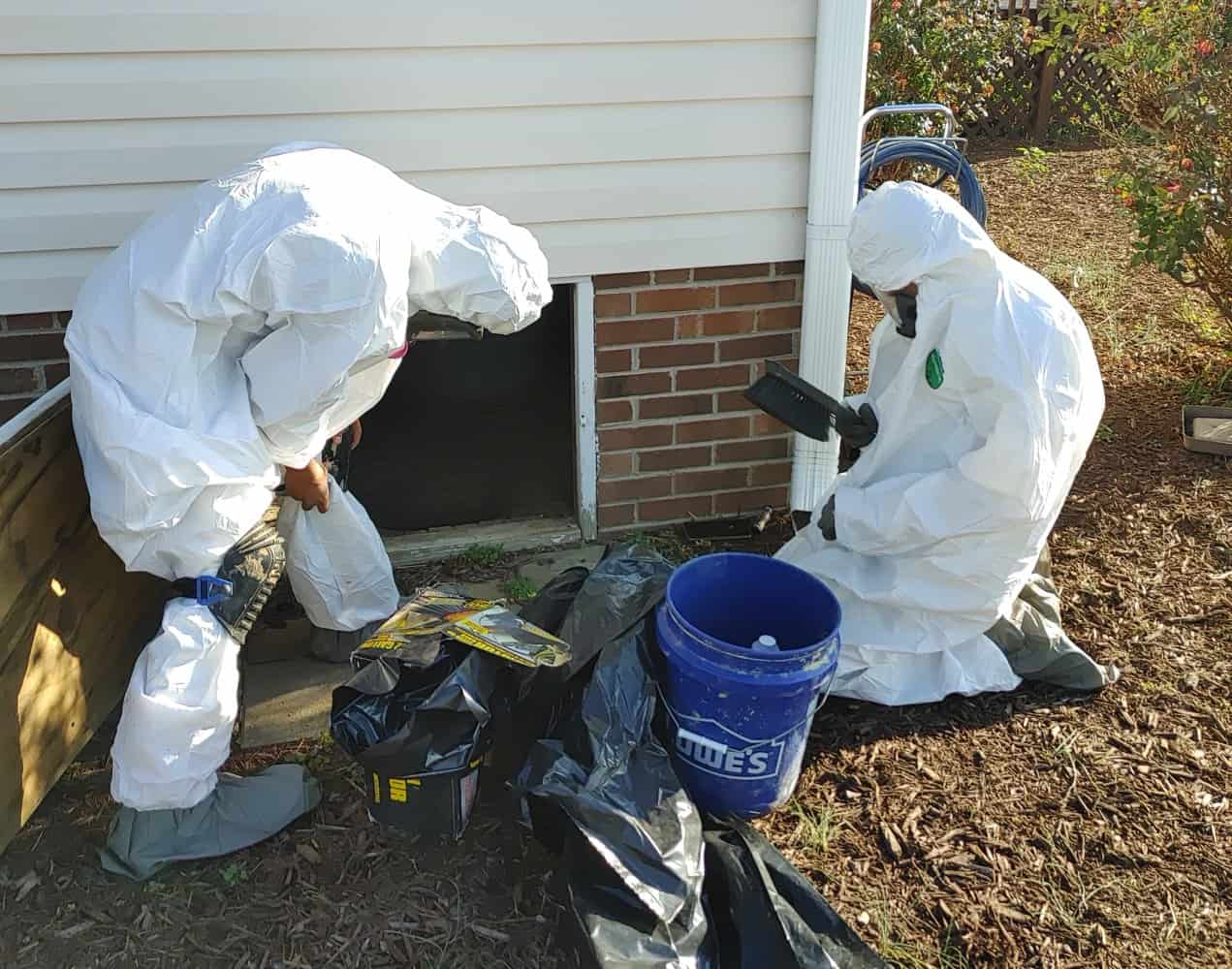 Professional Crawl Space Cleaning | Raleigh NC | 919-241-7933